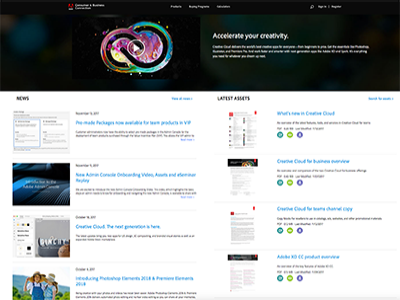 Adobe Consumer and Business Connection